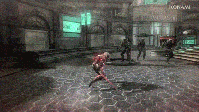 메탈기어 라이징gif