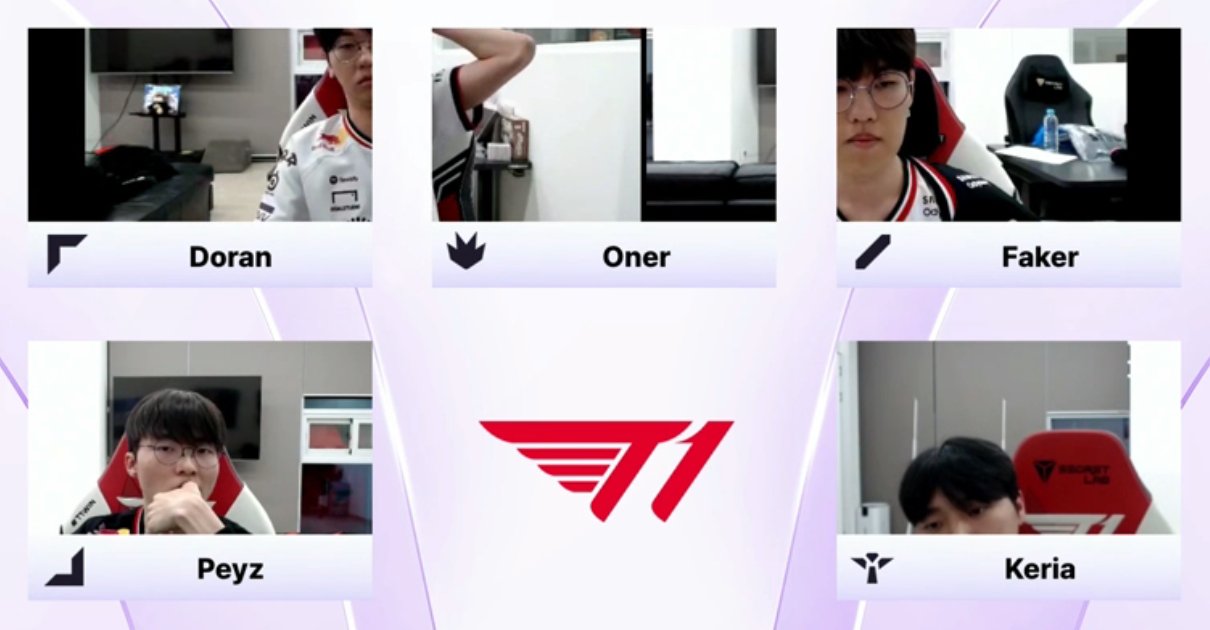 롤 캠으로도 서커스를 하는 T1