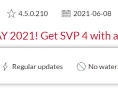 [SVP] SVP 4 40% 할인 ($11.99/$19.99) | 유저 예판 핫딜 뽐뿌 게시판