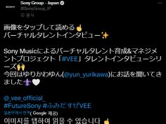 VEE) Dev-d 소니 인터뷰 | 버츄얼유튜버