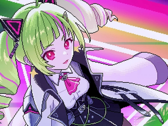 아카츠키노소라 - REDALiCE (feat. DELUTAYA) | 버츄얼유튜버