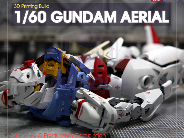1/60] GUNDAM Aerial 3D Printing Build 팔과손제작 | 프라모델 캐릭터모형 갤러리