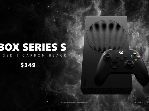 Xbox 시리즈 S 1TB 카본 블랙 9월 1일 출시 | 엑스박스 정보