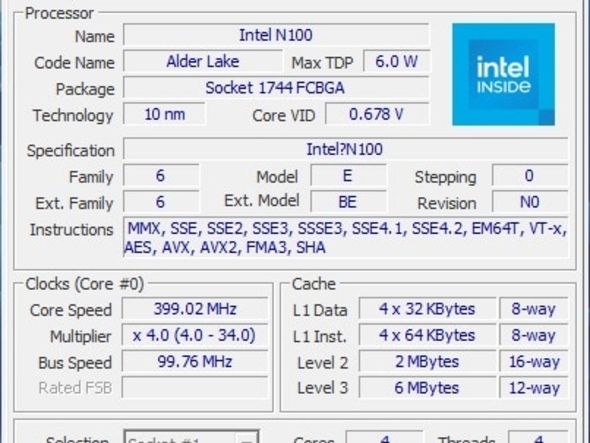 n100 cpu 진짜 대박이네 ㄷㄷ | 유머 게시판