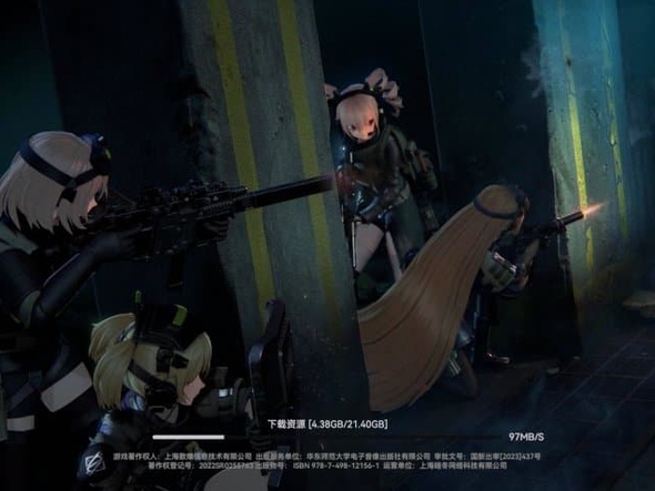 소전)소녀전선 2 로딩 화면 웰장군,TMP,벡터,비비 | 유머 게시판