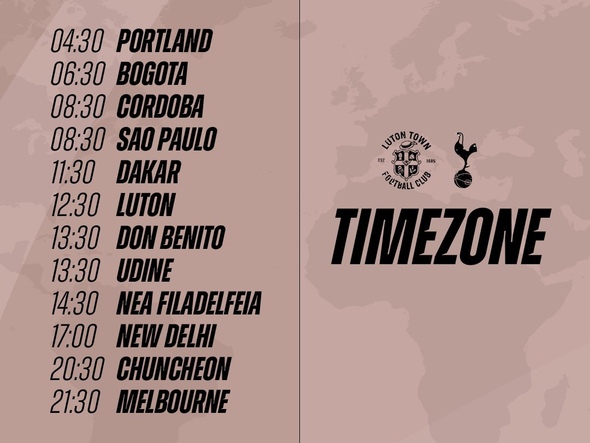 토트넘 TIMEZONE? 올린거 보니까 | 정치유머 게시판