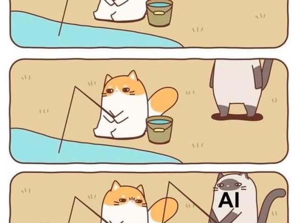 그림 작가와 AI의 관계.Comic | 유머 게시판