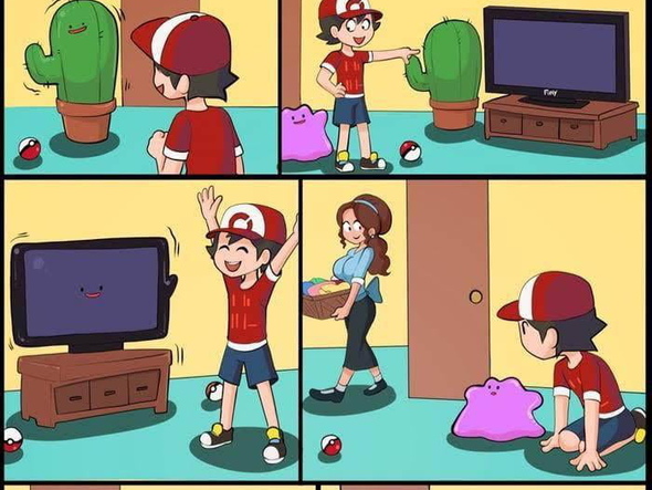 집에 메타몽 한마리씩 있어야 하는 이유.comic | 유머 게시판