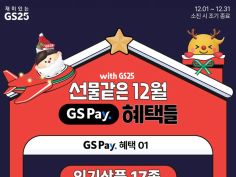 [GS25] 12월 주요 할인 행사 정리 (12/1~31) | 유저 예판 핫딜 뽐뿌 게시판