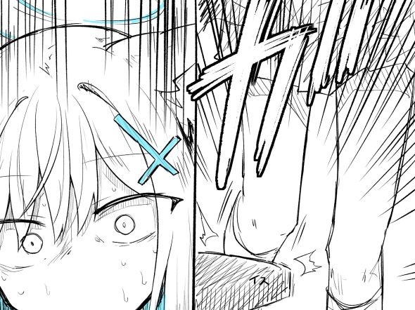 블루아카) 감도 3000배 시로코.manhwa | 유머 게시판 | RULIWEB