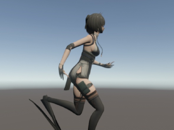 명조 모델링 mmd 유니티 메카님 애니메이션 질문입니다 | 질문 게시판