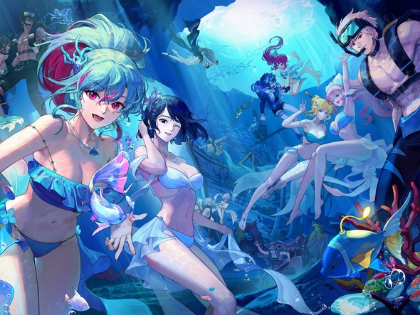 2024 여름 일러스트 | 던전 앤 파이터 | RULIWEB