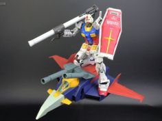 RG 퍼스트 건담 2.0 + 1/144 계열 비교 & 포징 사진 | 취미 정보 | RULIWEB