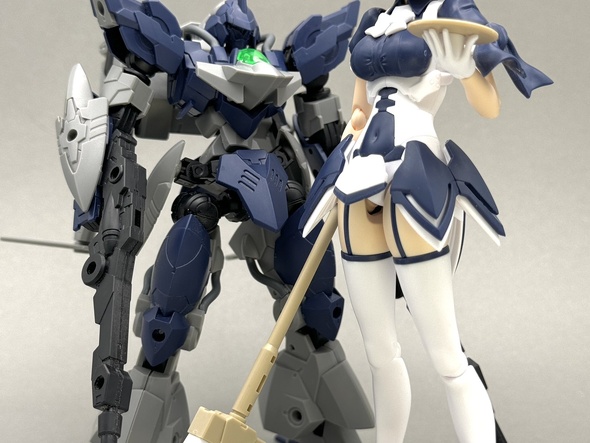 [반다이] 30MM 베르데노바[네이비] 와 30MS 옵션 바디 MD01 조립 샘플 | 프라모델 정보 | RULIWEB