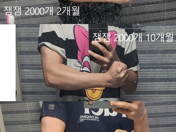 하루 맨손잼잼 2000개이상 운동 결과 | 유머 게시판 | RULIWEB