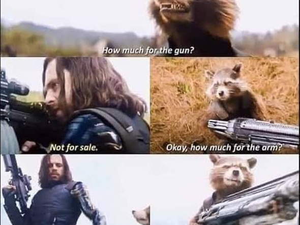 MCU)크리스마스 선물을 받은 로켓 | 유머 게시판 | RULIWEB