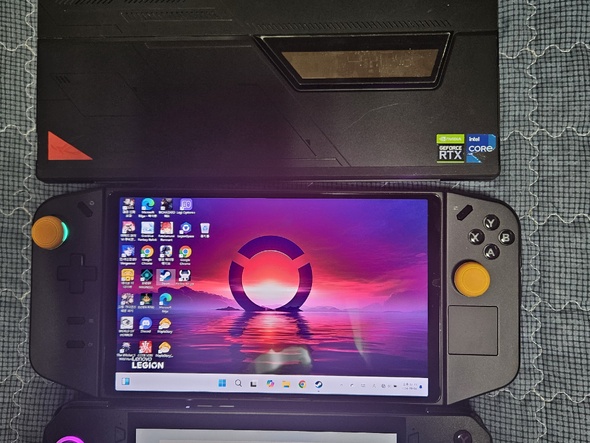 Umpc흑갈리 도착