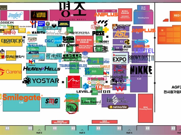 [AGF] AGF 2024 부스 지도 만들었어요! | 유머 게시판 | RULIWEB