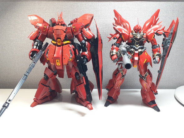 mg 사자비 역시 반다이의 명작이네요