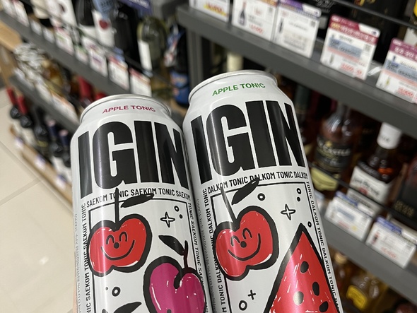 GS25 IGIN 애플토닉 자두맛 수박맛