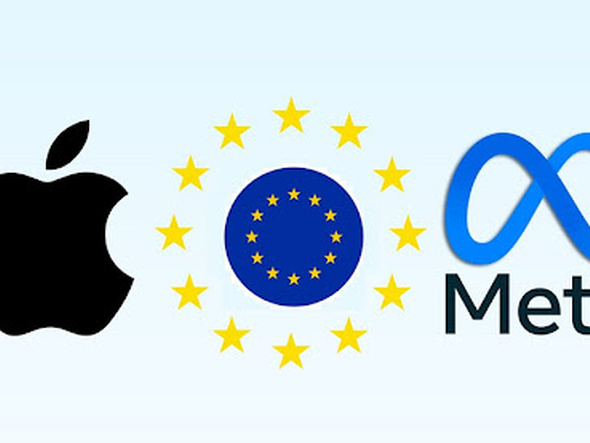 EU 애플메타에 반독점 벌금 부과 연기