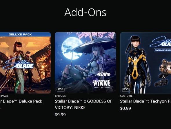 스텔라 블레이드 컴플리트 에디션 니케 DLC 등 스토어 등록