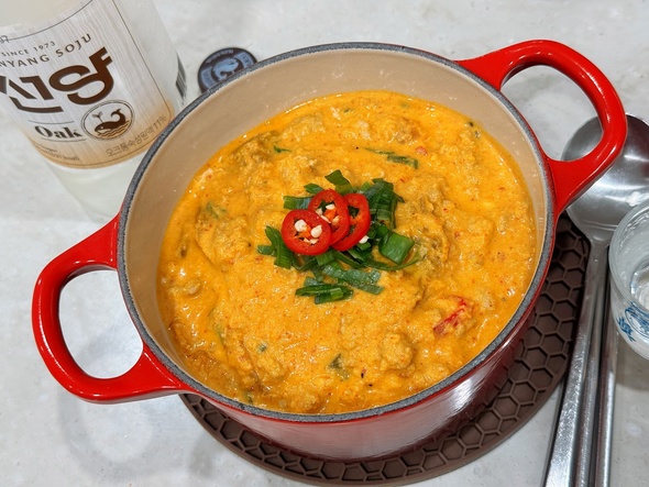 각별한 비지찌개