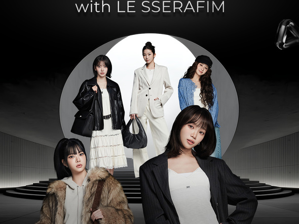 W컨셉 신규 브랜드 모델에 르세라핌 발탁